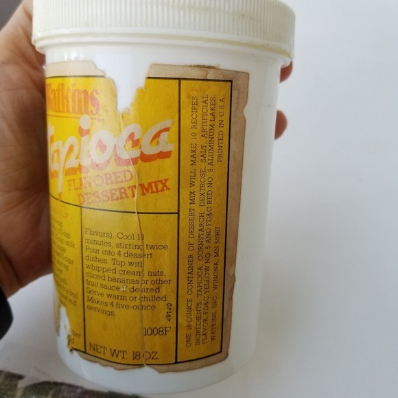 Watkins | Kitchen | 425 Vintage 7s Watkins Tapioca Pudding Collectable ...